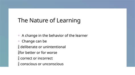 Lesson 1 Facilitating Learner Centered Teaching Pptx