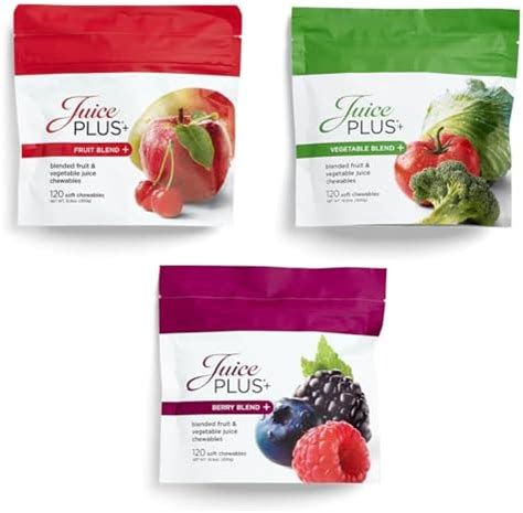 Juice Plus Chewables Orchard Jardín Y Viña Mezcla 120 Ct Bolsas 1