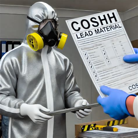 Lead Coshh Assessment Template Find A Local