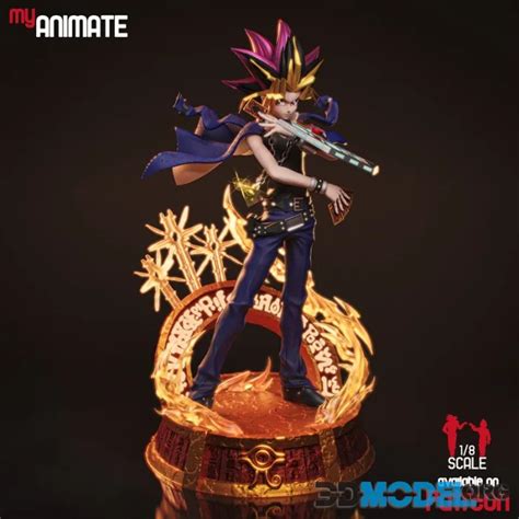 3d Model Myanimate Yugi Muto Printable