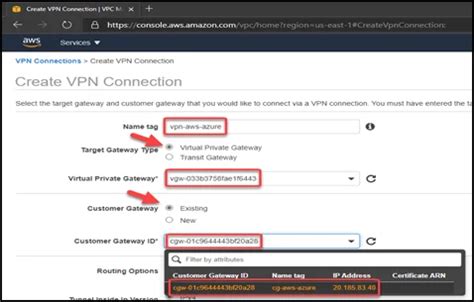A Guide To Set Up An Azure To AWS VPN