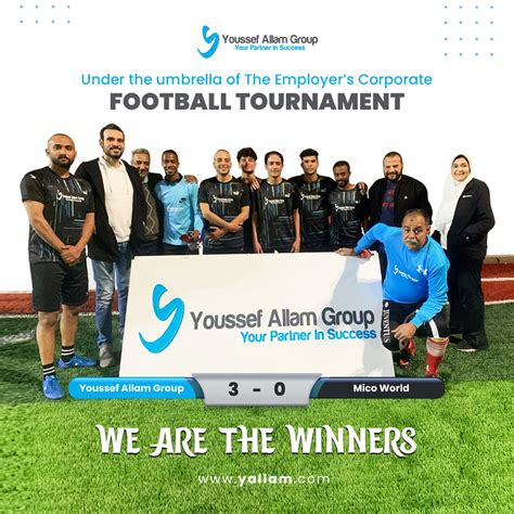 Youssef Allam Group On Linkedin Youssef Allam Group Won Yesterdays Match Against Mico World 3
