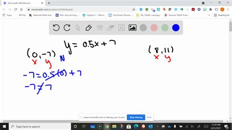 solved use substitution to determine whether the given ordered pairs
