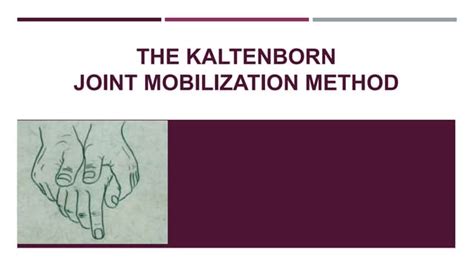 The Kaltenborn Mobilization Pptx