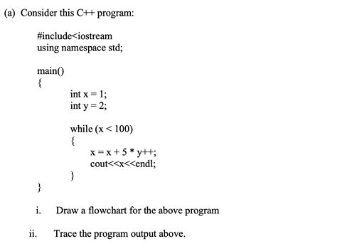Solved A Consider This C Program Include Chegg Com