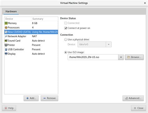 Centos 8 Vmware Workstation Player Create Virtual Machines Server World