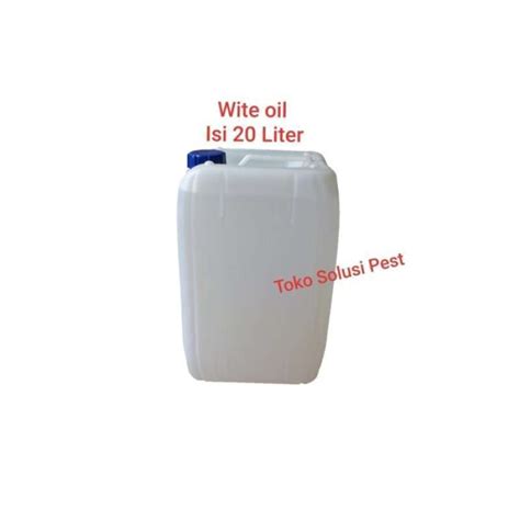 Promo White Oil Isi 20 Liter Bahan Campuran Fogging Pengganti Solar Dan