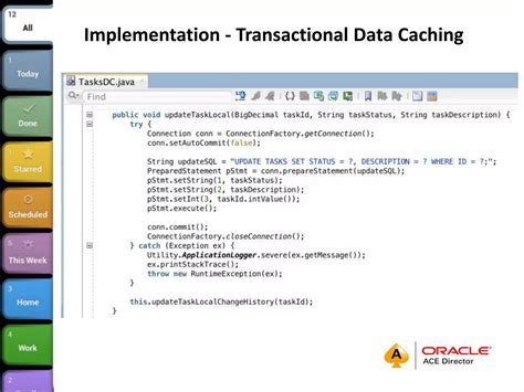 Data Caching Strategies For Oracle Mobile Application Framework Ppt