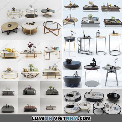 COFFEE TABLE DSMAX MODELS