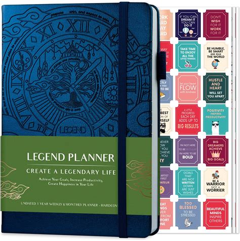 Planificador Legend Planificador De Vida Semanal Y