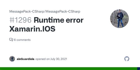 Runtime Error Xamarin IOS Issue MessagePack CSharp MessagePack CSharp GitHub