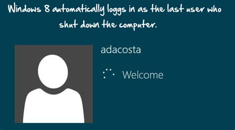 How To Disable User Auto Login In Windows 8