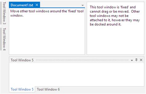 Fixed Tool Windows Docking Mdi Docking Window Features Actipro Wpf Controls Docs