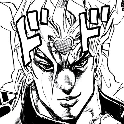 Dio Brando Icon Ilustração De Mangás Desenhos Otaku