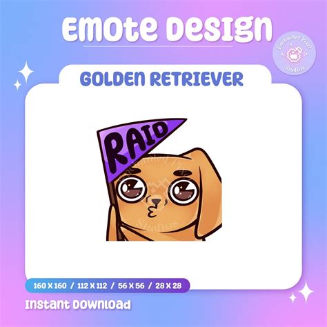 Raid Emote Twitch Raid Emote Kawaii Raid Emote Twitch Sub Emote Discord