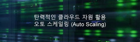 탄력적인 클라우드 자원 활용 기술 오토스케일링 Auto Scaling 인사이트리포트 삼성sds