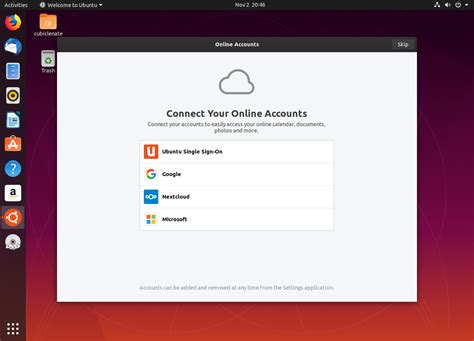 Ubuntu Online Accounts CubicleNate S Techpad