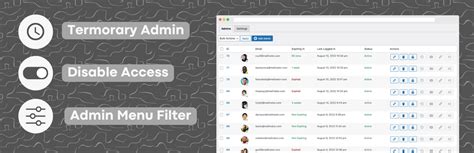 controlled admin access plugin —
