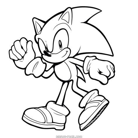 Dibujo Fácil De Sonic El Erizo Dibujo Facil