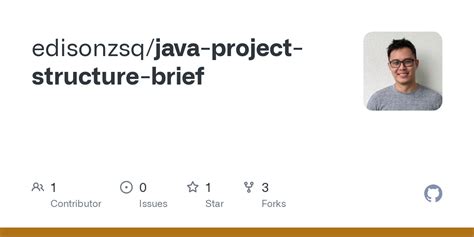 Github Edisonzsqjava Project Structure Brief
