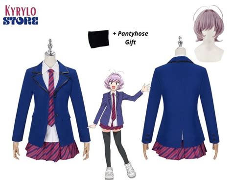 Komi Cant Communicate Shirt Skirt Ukraine Twill Anime Cosplay
