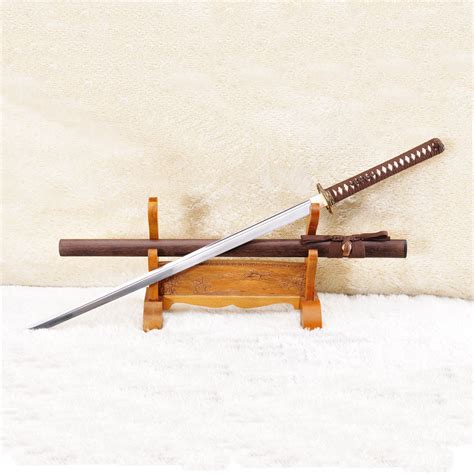 Hand Forged Japanese Ninja Chokuto Straight Blade Sword 1095 Steel