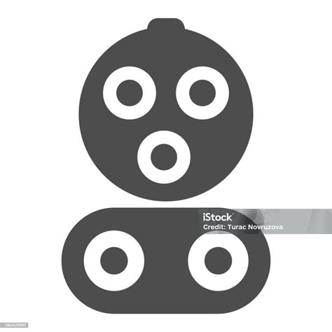 Ccs 콤보 충전기 솔리드 아이콘 전기 자동차 개념 흰색 배경에 전기 자동차 충전 플러그 사인 충전 플러그 Ccs 콤보 모바일 및 웹용 글리프 스타일의 아이콘 벡터 그래픽