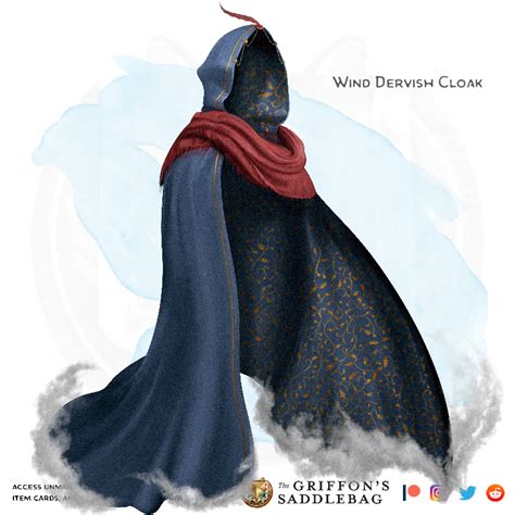 The Griffons Saddlebag Cloak Of The Djinni Wondrous Item R