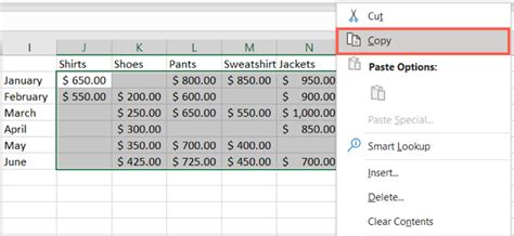 how to skip pasting blank cells when copying in microsoft excel