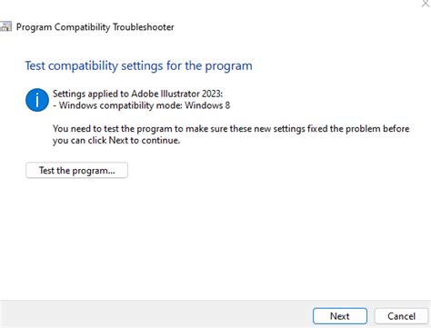 Solved Program Compatibility Troubleshooter Windows 8 Adobe Community 13606238