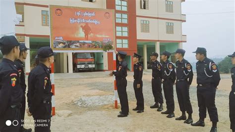 ပလောင်ကိုယ်ပိုင်အုပ်ချုပ်ခွင့်ရဒေသ၊ နမ့်ဆန်မြို့၌ ၇၆ နှစ်မြောက် မြန်မာနိုင်ငံ မီးသတ်တပ်ဖွဲ့