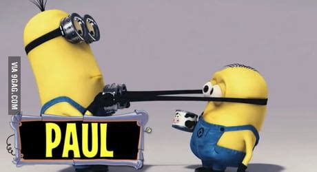 Minion Without Goggles
