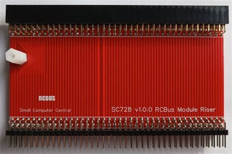 SC728 RCBus Module Riser Small Computer Central