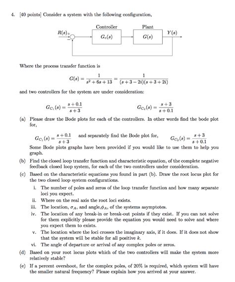 solved 4 40 points consider a system with the following