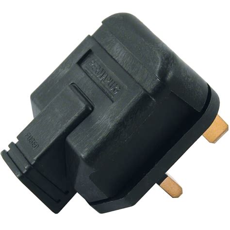 Masterplug 13 Amp 240v Electric Rubber Plug Black Or White Sealants