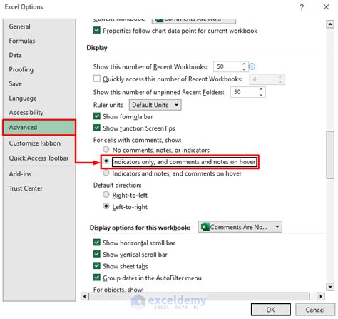 Comments Are Not Displaying Properly In Excel 3 Methods