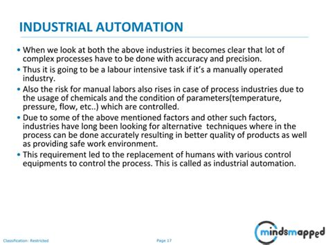 introduction to industrial automation pptx manufacturing industry industries