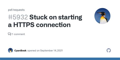 Stuck On Starting A Https Connection Issue Psf Requests Github