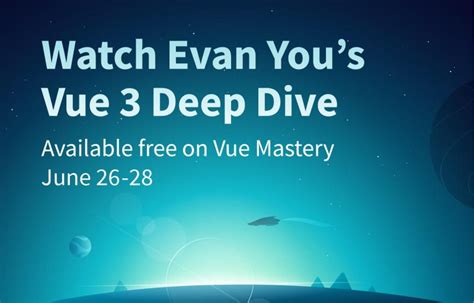 Mahmud Al Kauthar Mohamad Rabeh On Linkedin Vue 3 Deep Dive With Evan You