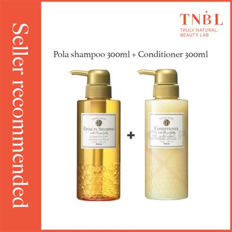 Japan Pola Shower Break Silicone Free Shampoo 300ml Conditioner 300ml