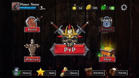 Artstation Mobile Game Ui Art