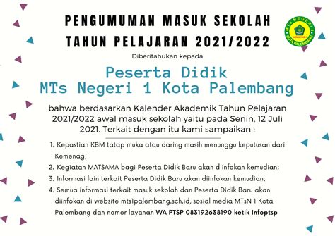 Detail Contoh Pengumuman Sekolah Koleksi Nomer 20