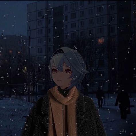 Пин от пользователя ちゃんか на доске Зимние аватарки геншин в 2022 г