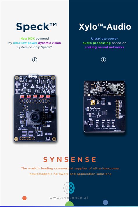Spiking Neural Network Dev Kits For Sound And Vision Synsense