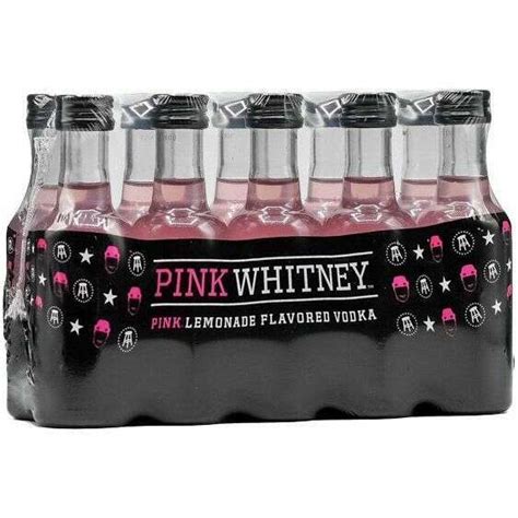 Buy Pink Whitney Vodka 10 X 50ml Mini Alcohol Bottles Online