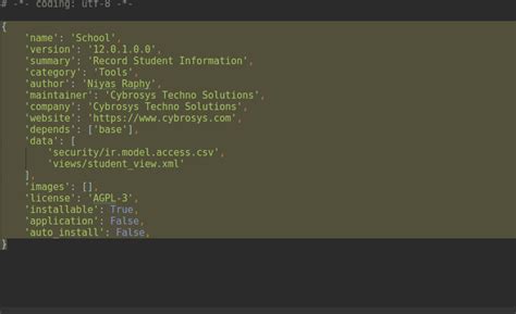 How To Create A Module In Odoo 12