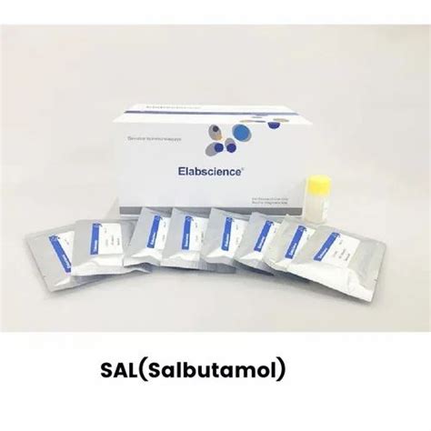 Sandwich Elisa Elabscience Sal Salbutamol Lateral Flow Assay Kit 50t At Best Price In New Delhi