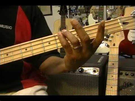 The Axel F Theme Harold Faltermeyer Bass Guitar Lesson Beverly Hills Cop @EricBlackmonGuitar ...
