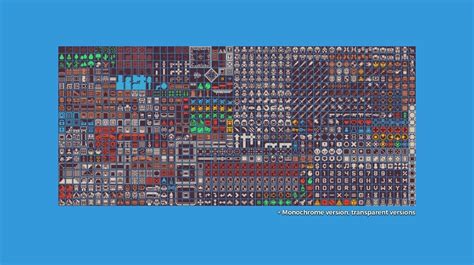 Kenney Just Released Over 1000 1 Bit Sprites To Public Domain R