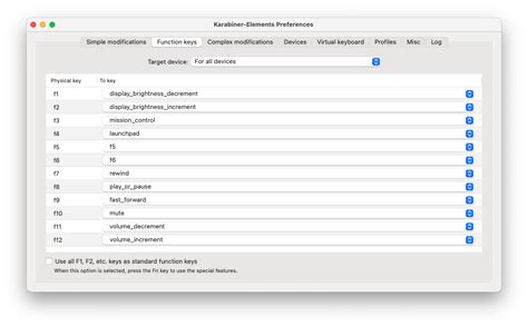Change Mapping For F Key On Magic Keyboard With Touch ID And Numeric Keypad Ask Different